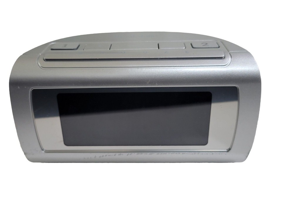 Brookstone 4511 TimeSmart Self Setting Digital Dual Alarm Clock -Used ...