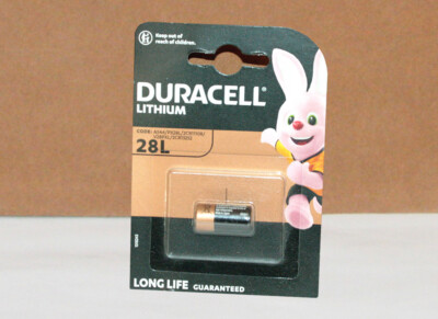 Batteria Duracell Litio Long Life 6V 28L PX28 28 AS44 PX28L V28PXL ...