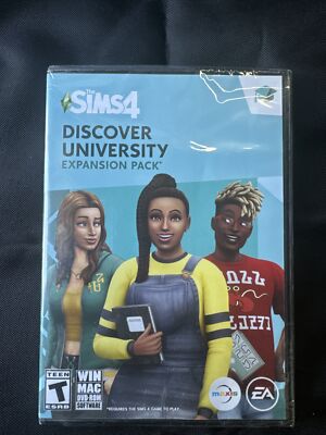 -NEW- The Sims 4 Discover University - PC/ Mac- DVD Rom - New ...