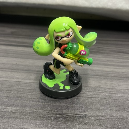 Inkling Girl Alt Color Green Amiibo Neon Lime Nintendo Splatoon Alt ...