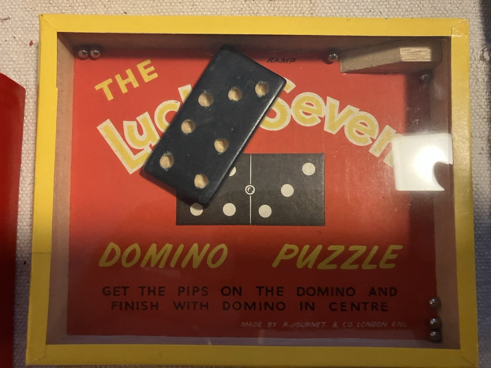 Vintage Box Set of 12 Compendium Puzzles Skill Dexterity Games by ...
