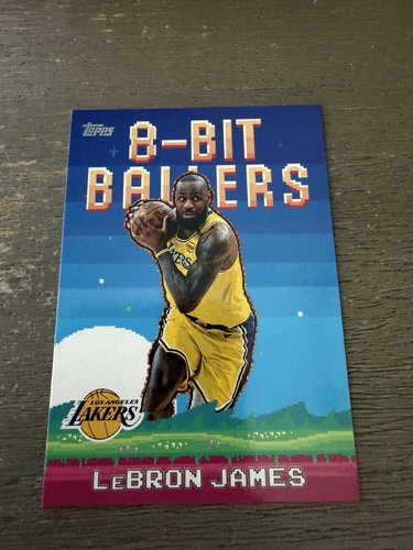 2025-26 Topps Basketball LeBron James 8-Bit Ballers #8B-19 Los Angeles ...