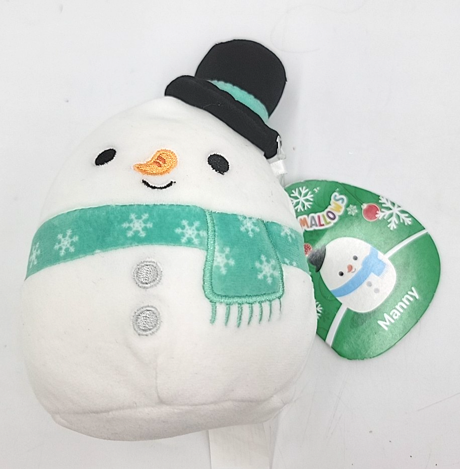 SQUISHMALLOWS CHRISTMAS 5” 3 PACK HOLIDAY COLLECTION KELLYTOY EMMA ...