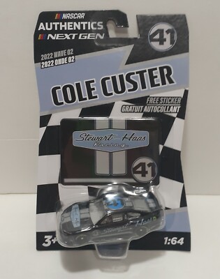 NASCAR AUTHENTICS 2022 COLE CUSTER #41 NEXT GEN STEWART HAAS 1/64 CAR ...
