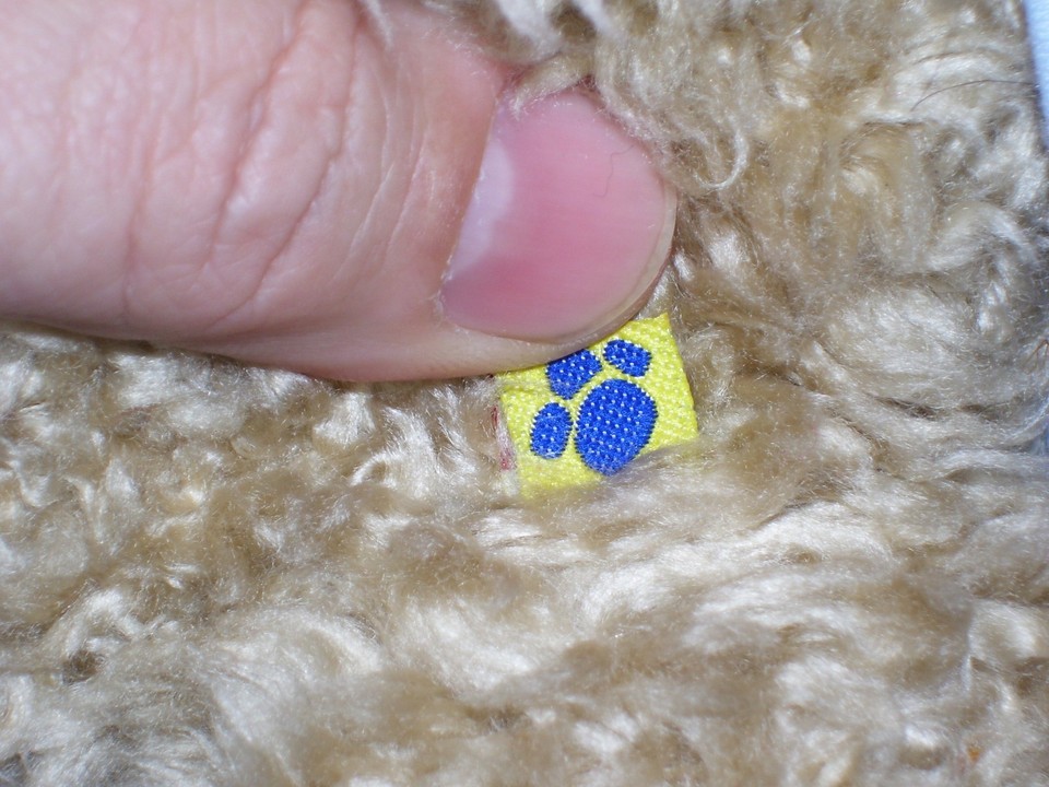 Build a Bear Tan Teddy Bear Stuffed Animal 15" Blue T-Shirt Musical ...