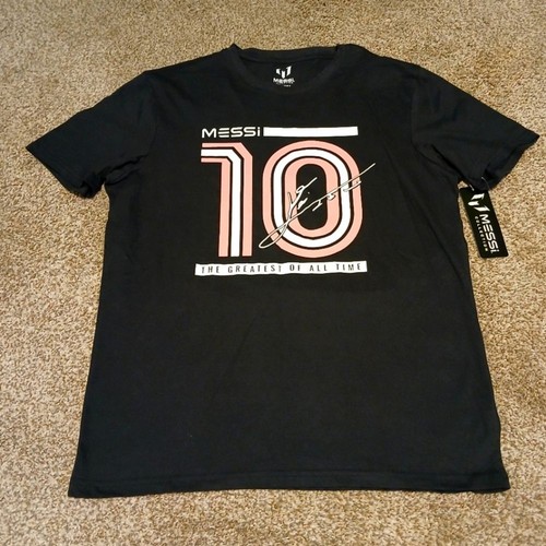 Messi Collection Lionel Messi Greatest of All-Time Soccer Shirt Men's ...