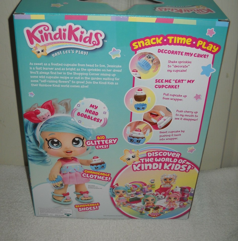 #10301 NRFB Moose Toys Kindikids Snack Time Friends Jessicake Doll | eBay