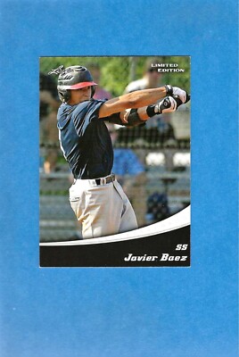 JAVIER BAEZ 2011 LEAF DRAFT LIMITED EDITION ROOKIE CHICAGO CUBS Near ...