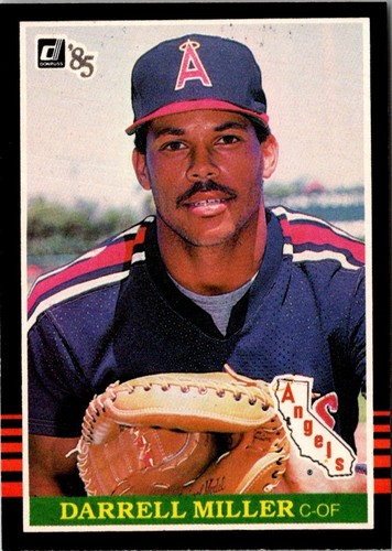 1985 Donruss Darrell Miller #644 California Angels Baseball Card | eBay