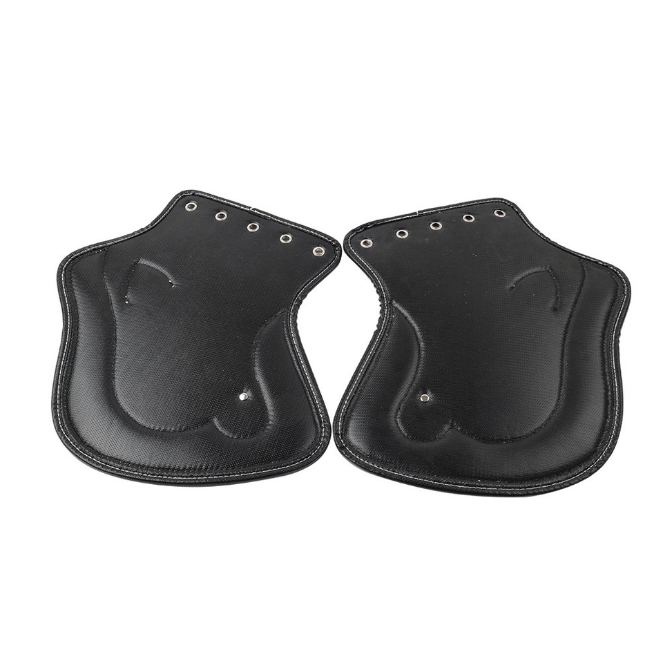 Motor Universal Leather Heat Saddle Shield Deflector 1Pair For Honda ...