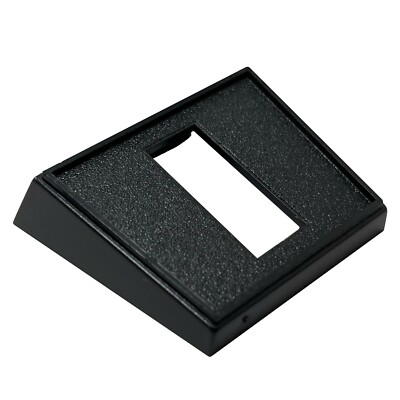 (5) Rocker Switch Rectangle Black Mounting Panel 1-1/8" X 1/2" Dia ...