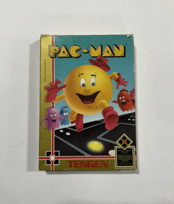 PAC-Man Nintendo NES Box, Game, Manual Only Namco 1984 Tested Works ...