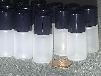 4-5 ml Sample Bottles/Vials Make-up Perfume Foundation Oil Plastic Lid ...