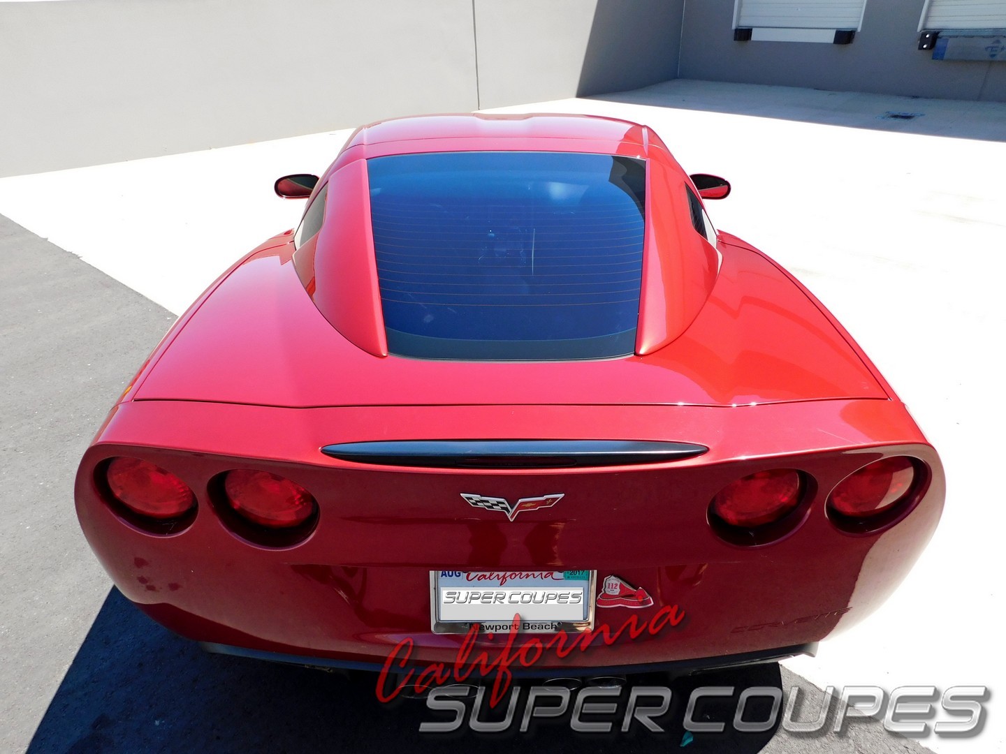 CHEVY CORVETTE C6 2005-2013 Z06,ZR1,GS AND BASE REAR WINDOW RAILS (FOR ...