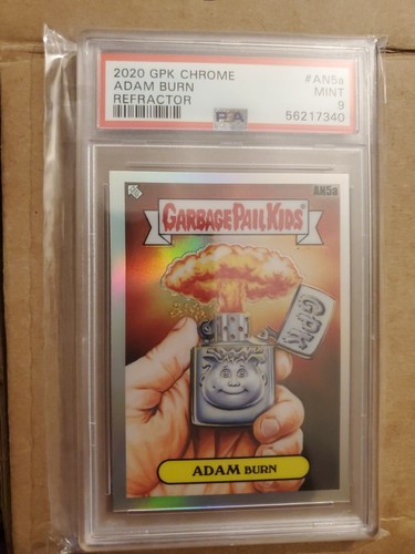 2020 Gpk Chrome Adam Burn Refractor Psa 9 #an5a | eBay