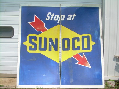 Sunoco Metal Sign | eBay