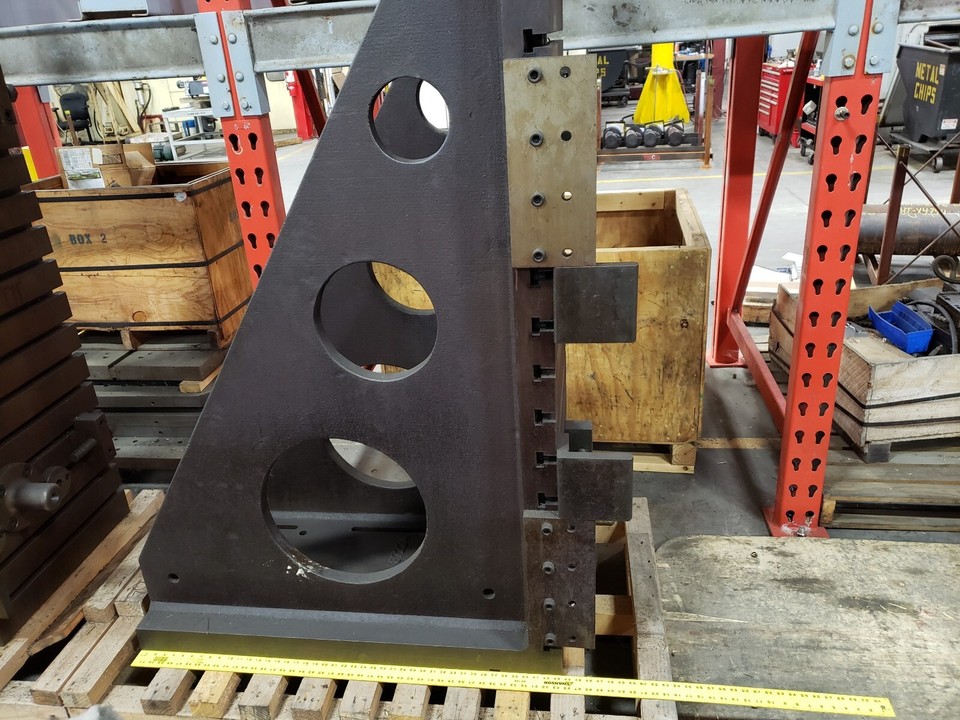 Large T slotted angle plate 72 in. tall x 24 in. wide x 43 in. deep | eBay