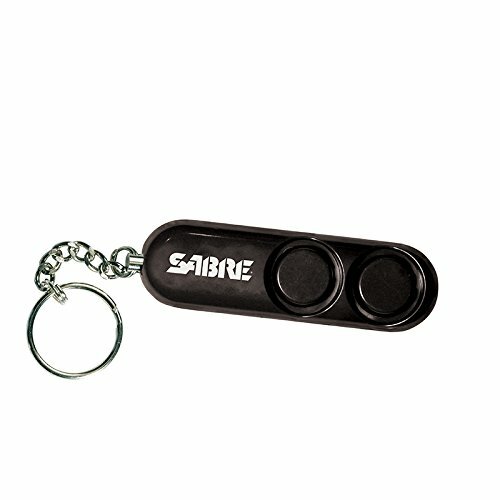 SABRE Personal Self-Defense Safety Alarm on Key Ring with LOUD Dual ...