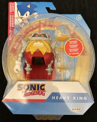 Jakks Pacific Sonic the Hedgehog Heavy King w Scepter 4" Action Figure ...
