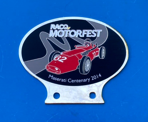 2014 RACQ Motorfest Car Badge | eBay Australia