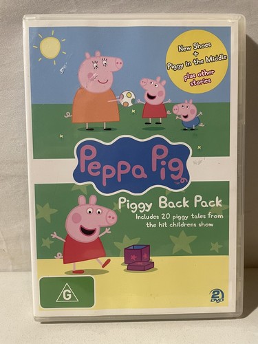 Peppa Pig - Piggy Back Pack : Collection DVD 2003 2 Disc Set PAL Region ...