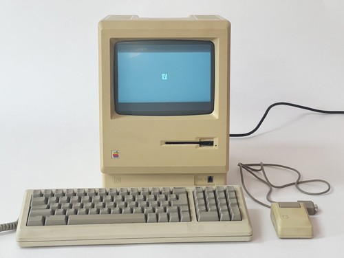 Apple Macintosh 128K M0001 Computer 1984 with Mouse, Keyboard and ...