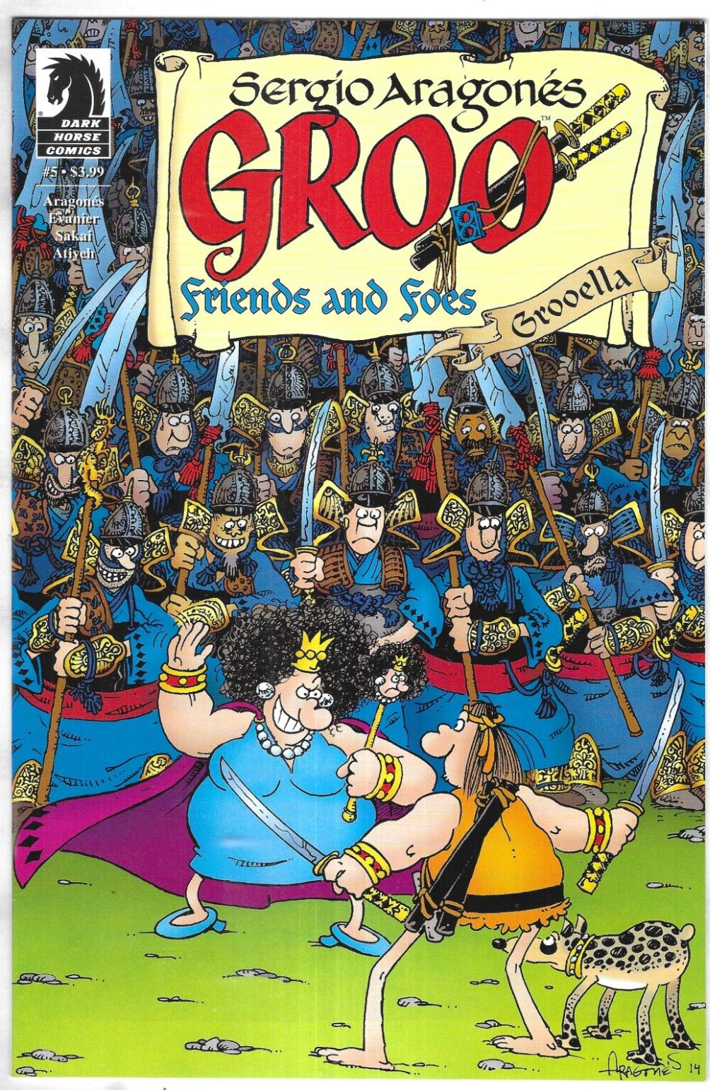 Groo Comic 5 Friends and Foes First Print Cover A 2015 Sergio Aragone ...