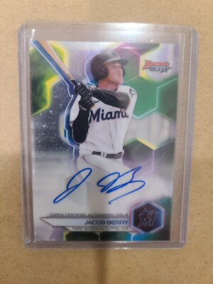 2023 Bowman's Best - Best of 2023 Autographs #B23-JB Jacob Berry (AU ...