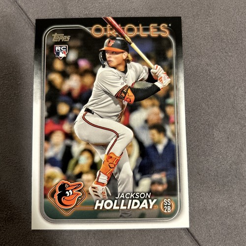 23-2024 Topps Series 2 Jackson Holiday Rookie SP Code: 428 | eBay
