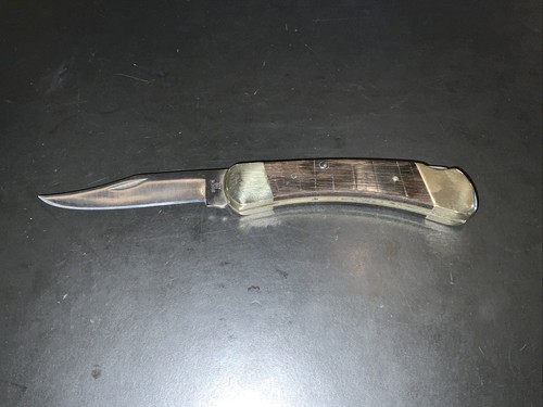 1974-1980 Buck USA 110 2 Dots Lock Back Pocket Knife Very Clean | eBay