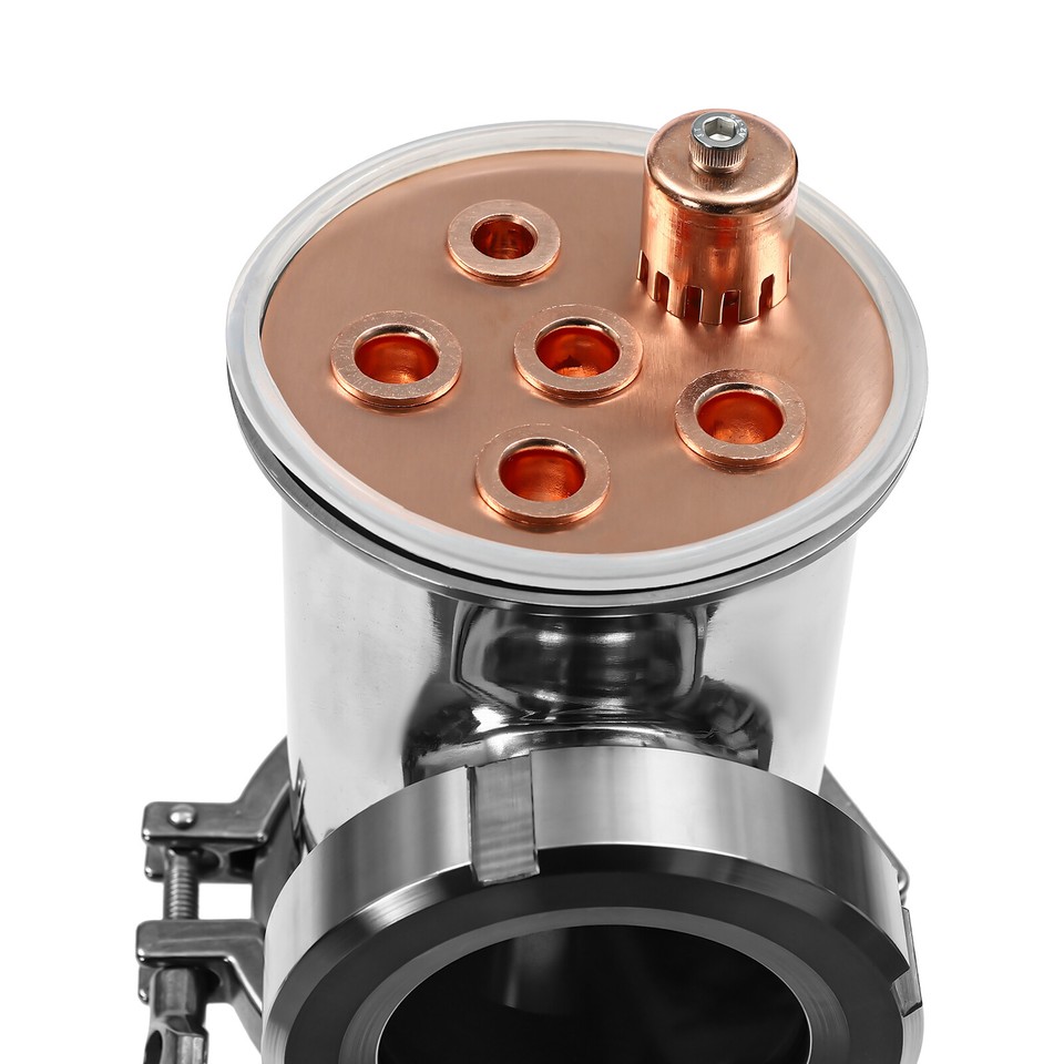 Stainless Steel Column Tower Kit Home Alcohol Distilling Moonshine Keg ...