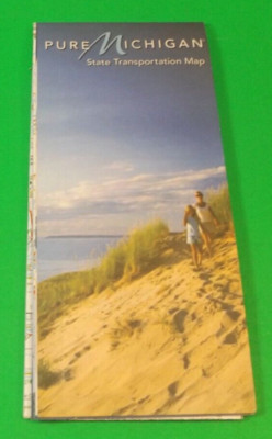 Pure Michigan State Transportation Map 2014-2015 | eBay