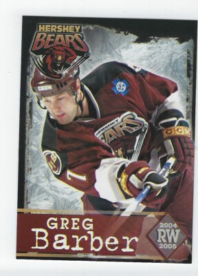2004-05 Hershey Bears (AHL) Greg Barber | eBay