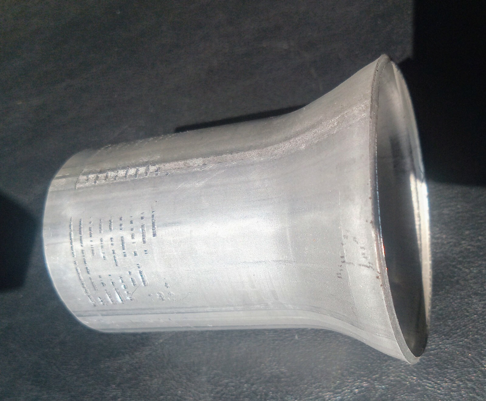 2 3/4” Inch OD Socket to 2" OD Exhaust flare for Ball Collector Flange ...