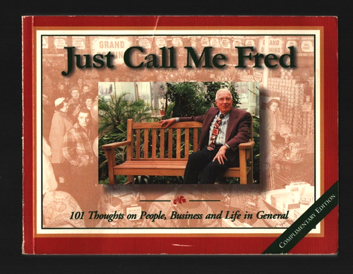 Just Call Me Fred "Pioneer of One-Stop Shopping" 1998 Fred Meijer | eBay