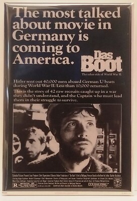 Das Boot MAGNET 2" x 3" Refrigerator Locker Poster Movie Boat FREE ...