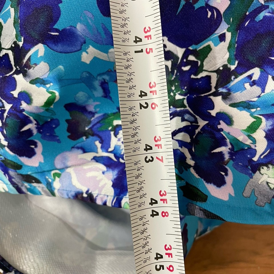 Ellie Wilde Mon Cheri Formal Floral Long Mermaid Layered Skirt Sz 6 ...