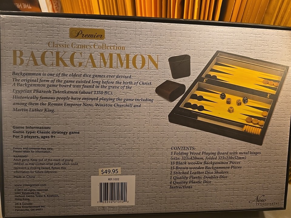 Premier Backgammon Complete Set Very Good Condition | eBay