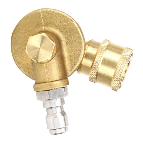 7 Level Adjustable Spray Nozzle 240 Degree Pressure Washer Tip 1/4 Inch ...