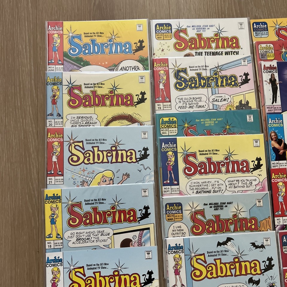 Vintage Sabrina Archie comics Lot Of 48 | eBay