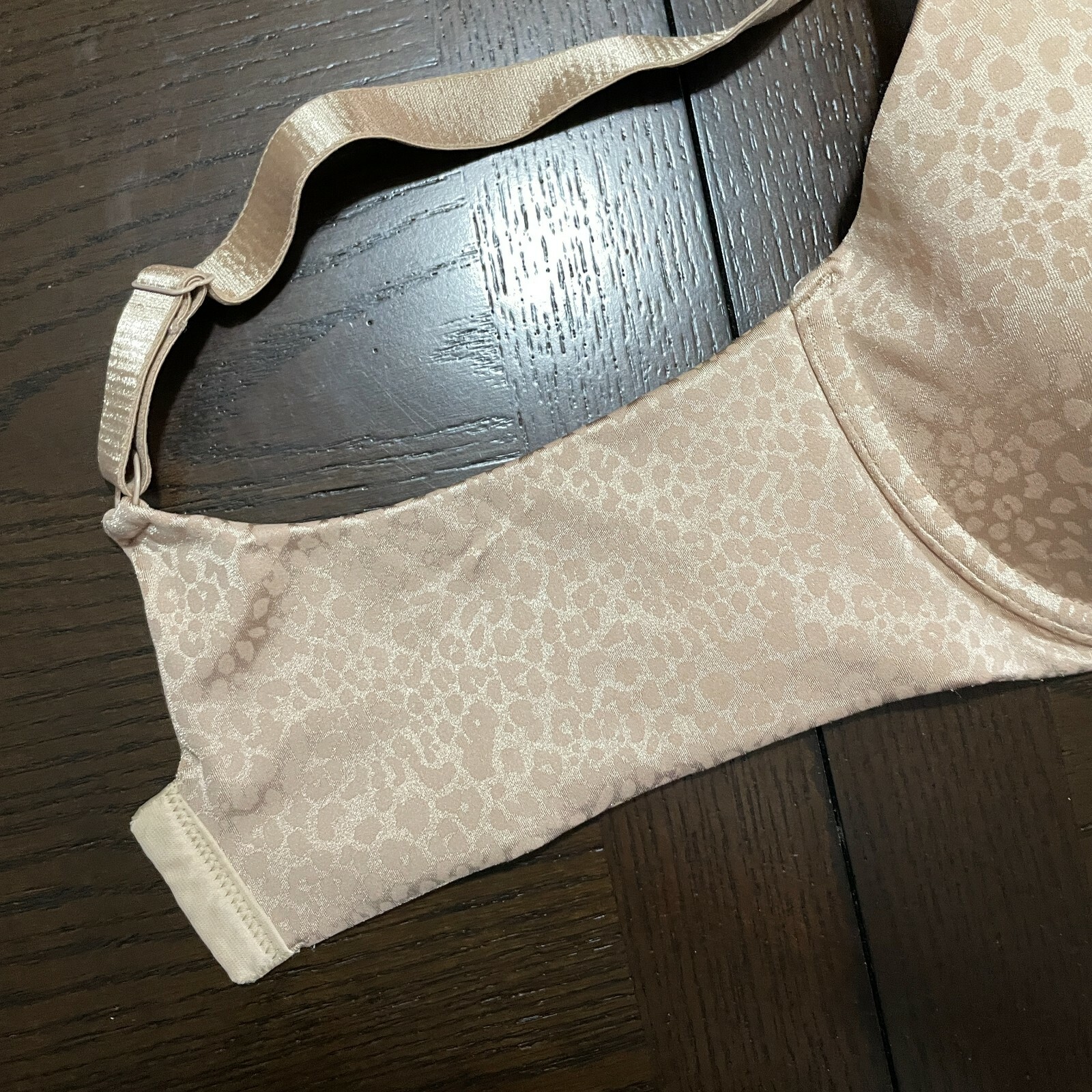 Lilyette Back Smoothing Bra 40D Underwire Satin Padde… - Gem