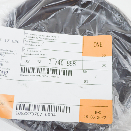 NEW BMW X5 E53 POWER STEERING PUMP PULLEY 32421740858 3.0 PETROL ...