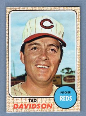 1968 Topps #48 Ted Davidson EX-MT GO588 | eBay