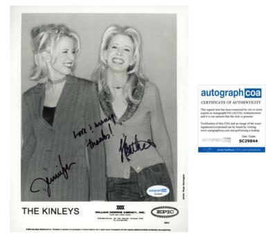 Heather & Jennifer Kinley "The Kinleys" AUTOGRAPHS Signed 8x10 Photo ...
