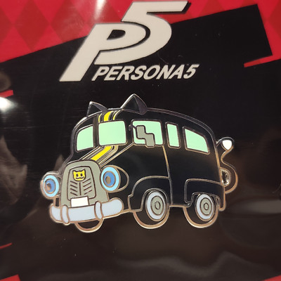 Persona 5 Royal Morgana Mementos Bus Form Enamel Pin Official Atlus ...