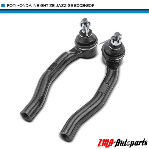2x Outer Front Tie Rod End for Honda Jazz ZE GE Insight ZE28 2008-2014 ...