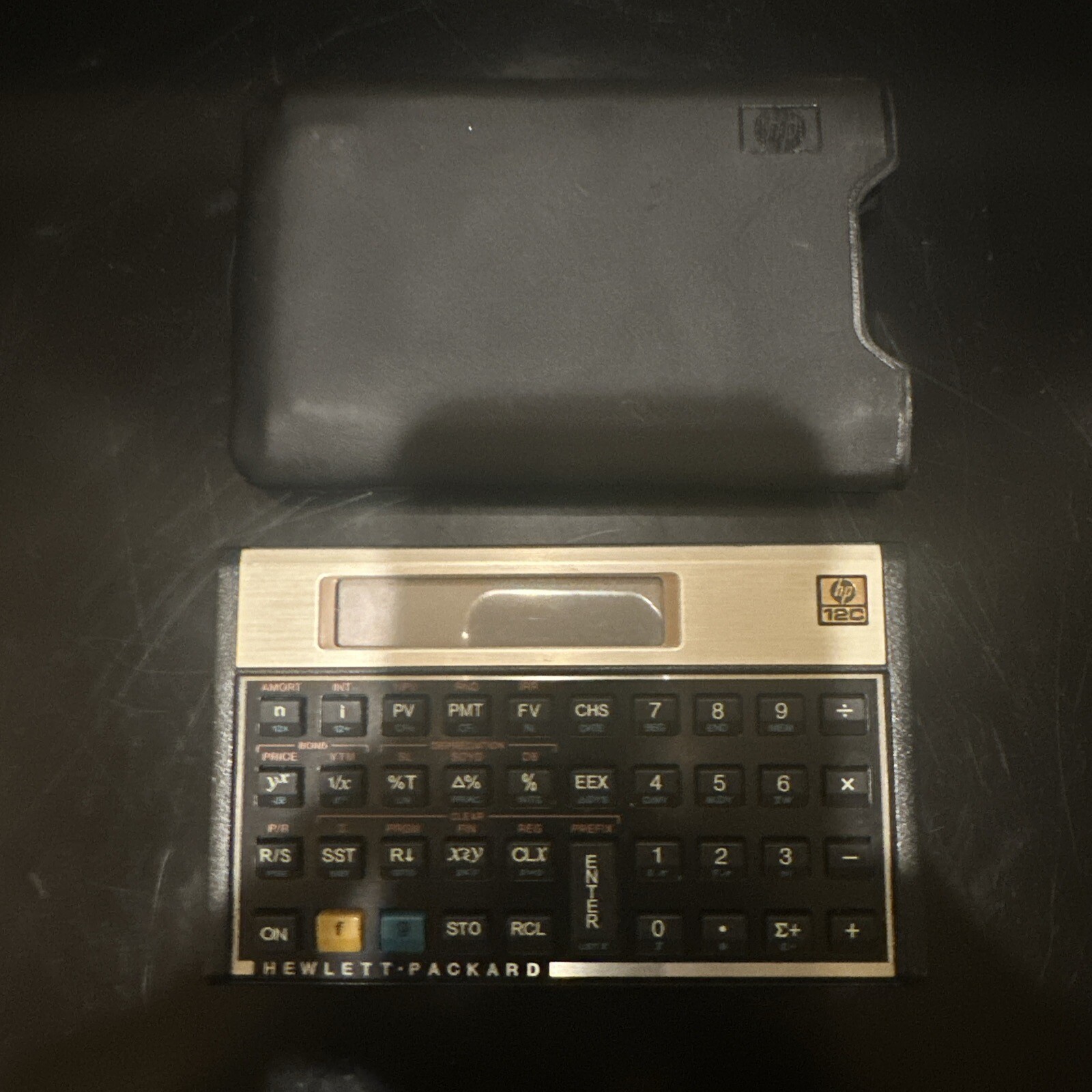 Hewlett Packard HP 12C Financial Calculator w Protective Case TESTED | eBay