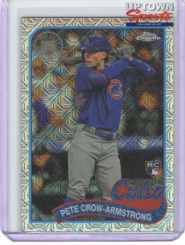 2024 TOPPS SILVER PACK Pete Crow-Armstrong RC Chicago Cubs #T89C-86 | eBay