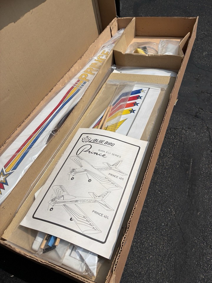Aristocraft Prince 40L ARF Vintage Balsa R/c Airplane Kit | eBay