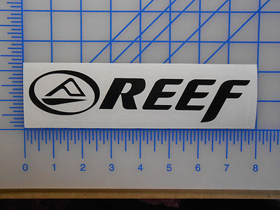 Reef Decal Sticker 3" 5" 7.5" 11" Sandals Shorts Board Surfaris Smoothy ...